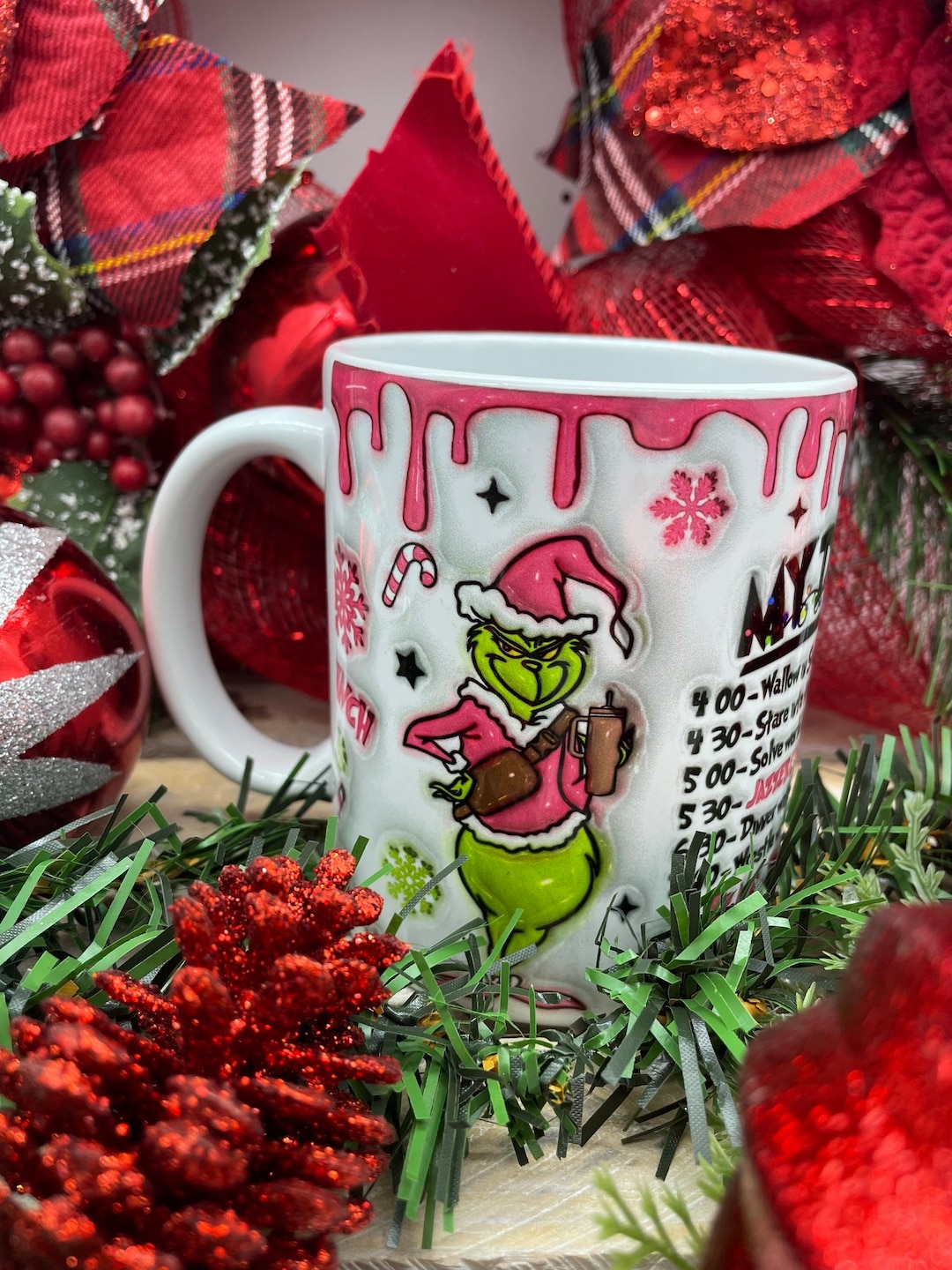 Grinch Mug - Etsy