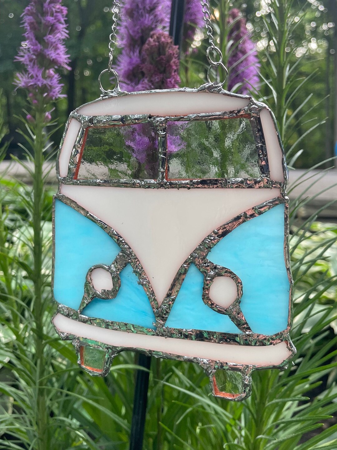 Stained Glass VW Bus - Etsy