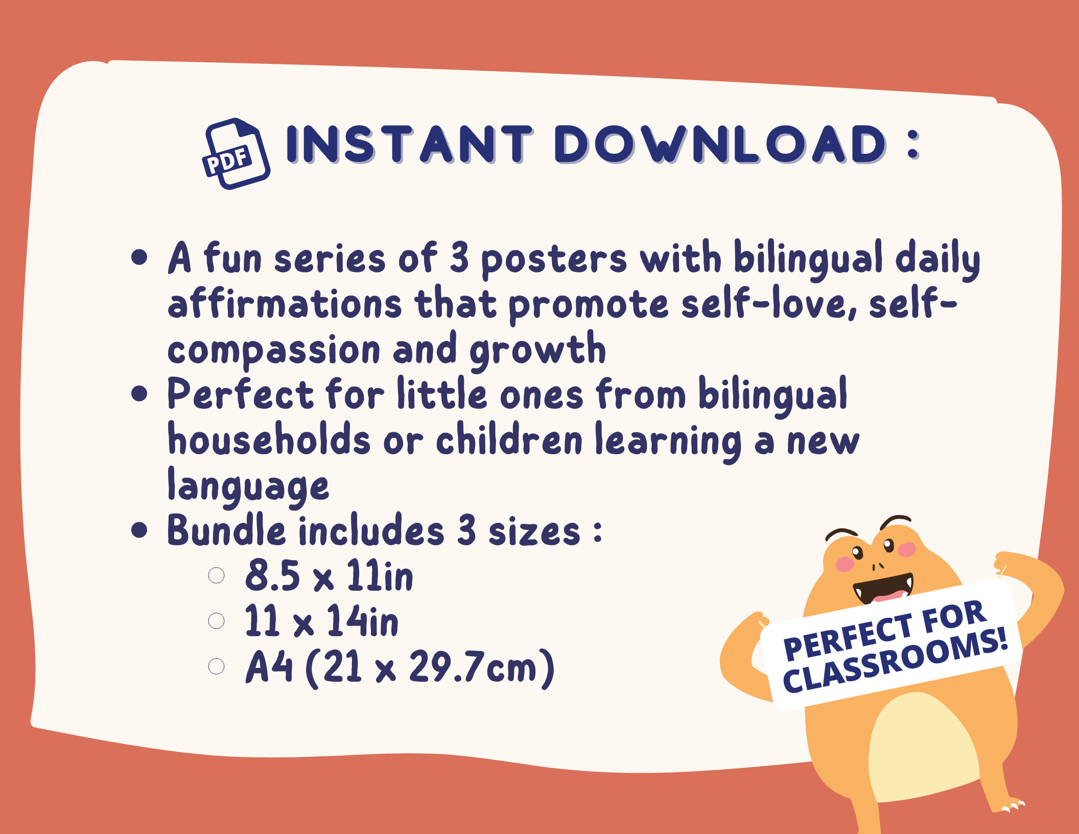 Spanish Classroom Decor, Affirmation Posters for Toddlers, Preschool ...