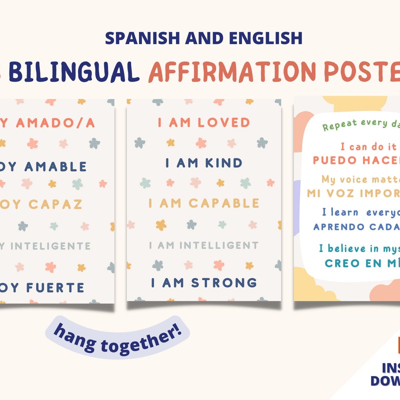 Spanish Poster - Etsy