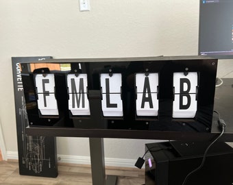 Split Flap Display - Etsy