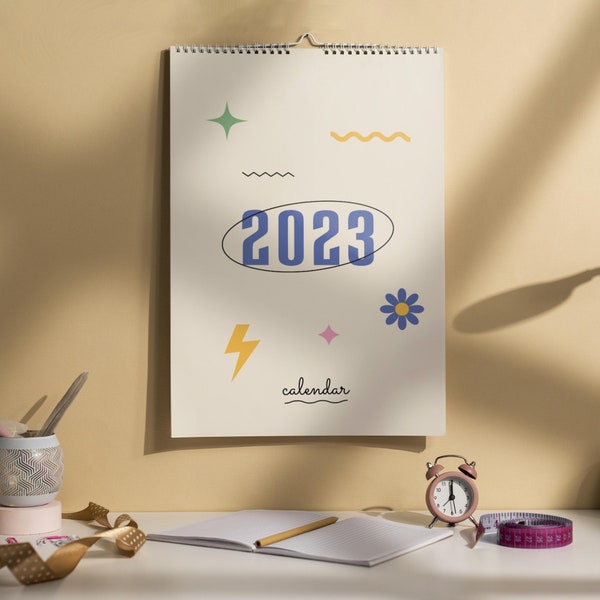 Retro Calendar - Etsy
