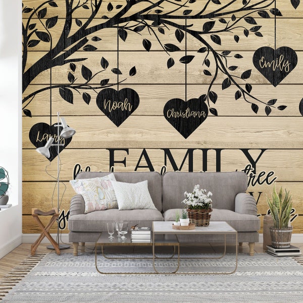 Family Tree Wallpaper - Etsy