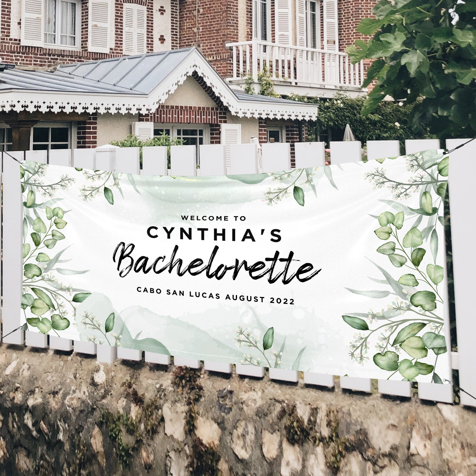 Personalized Bachelorette Party Banner Bachelorette Party - Etsy