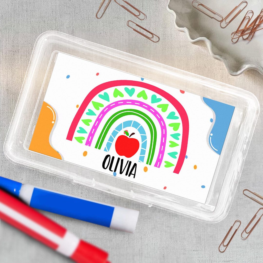 Personalized Back to School Pencil Case Gifts for Kids, Custom Pencil ...