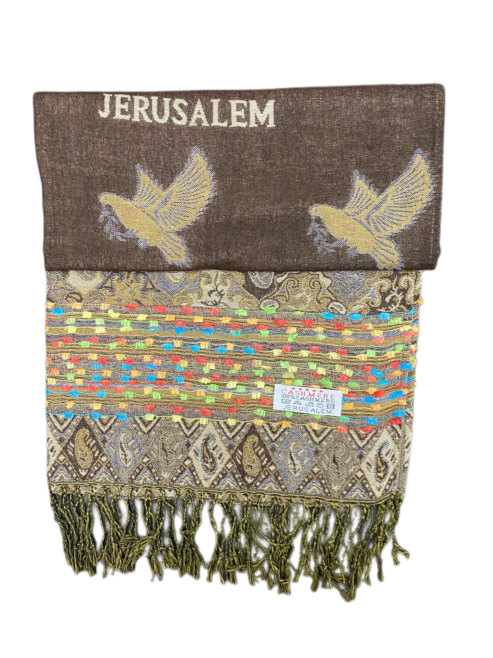 JERUSALEM Scarf Israeli Scarf Holy Land Scarf 100% Pure - Etsy