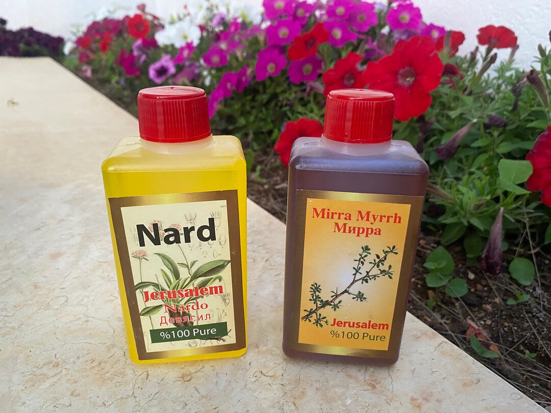 2 Bottles Mirra Myrrh nard Authentic Pure 100% Blessing Made - Etsy