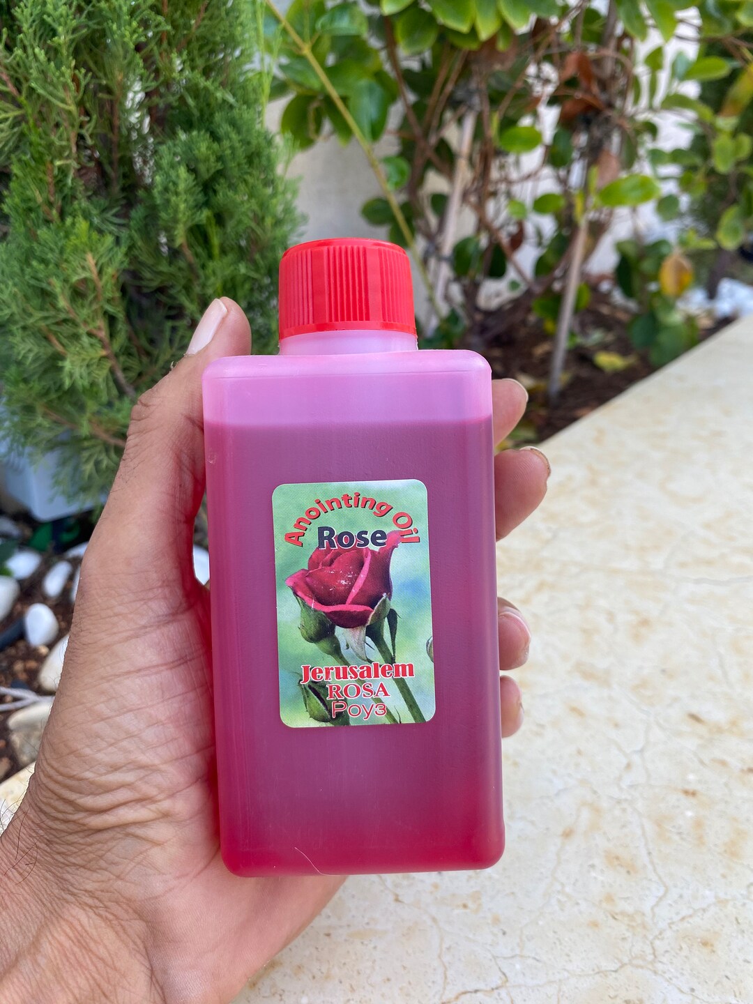 Huile d'onction ROSE Authentique Pure 100 % Bénédiction fabriquée à ...