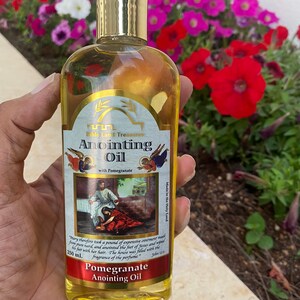 Anointing Holy Oil With Pomegranate, 250 Ml Made in the Holy Land - Etsy