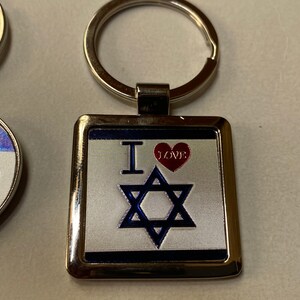 3 Key Holders From Jerusalem Holy Land , Stainless Steel - Etsy