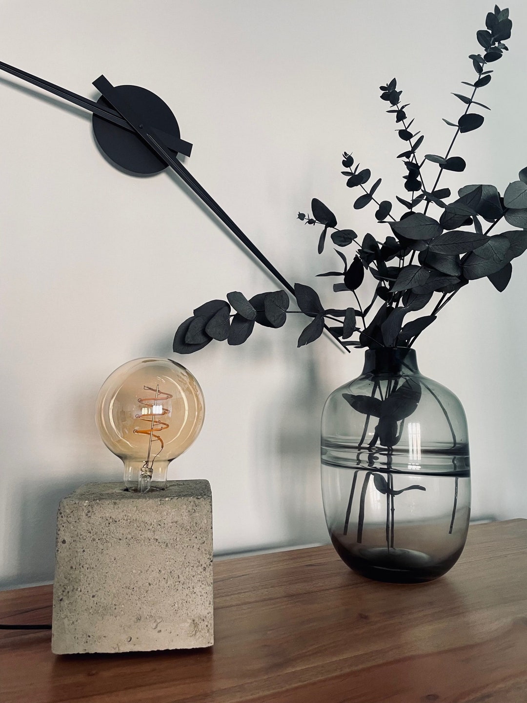 Concrete Lamp Klotz - Etsy