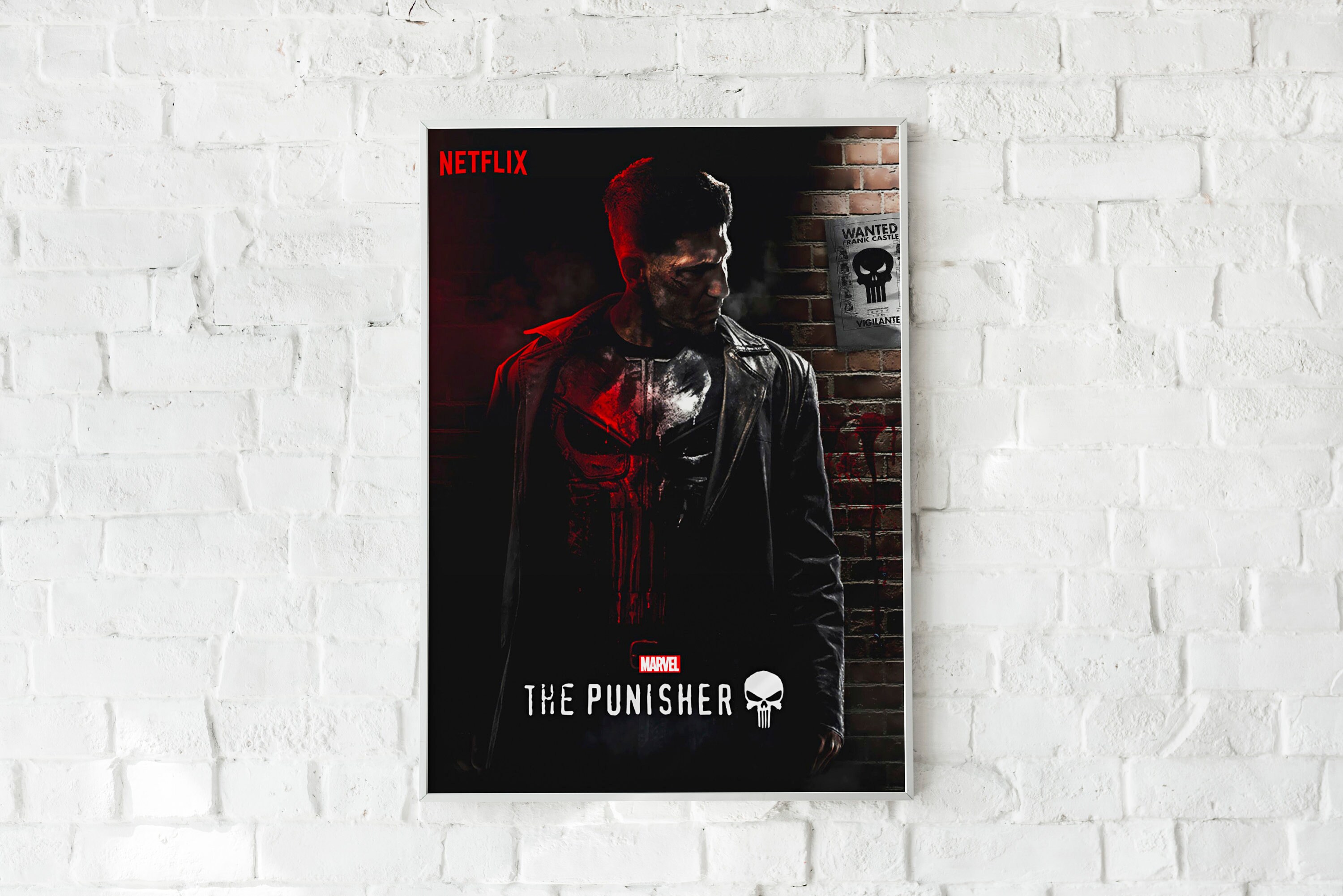Punisher Wall Hanging Poster - Etsy