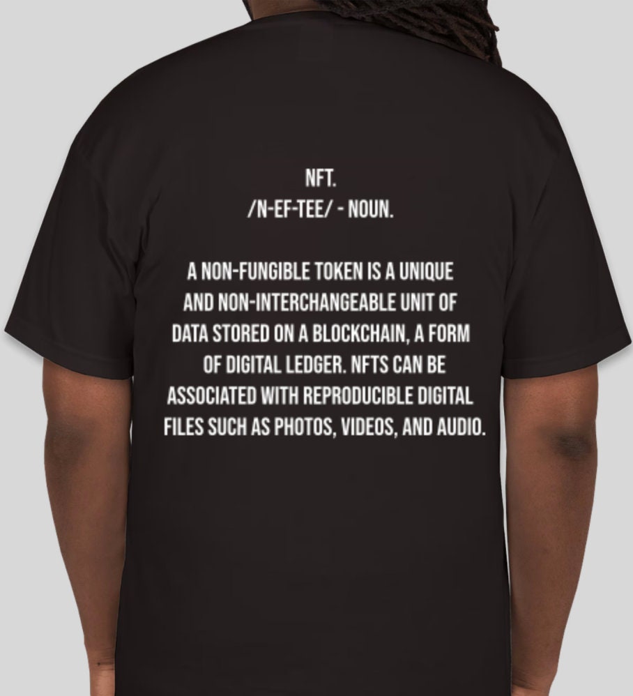 NFT Shirt NFT Definition T-shirt - Etsy
