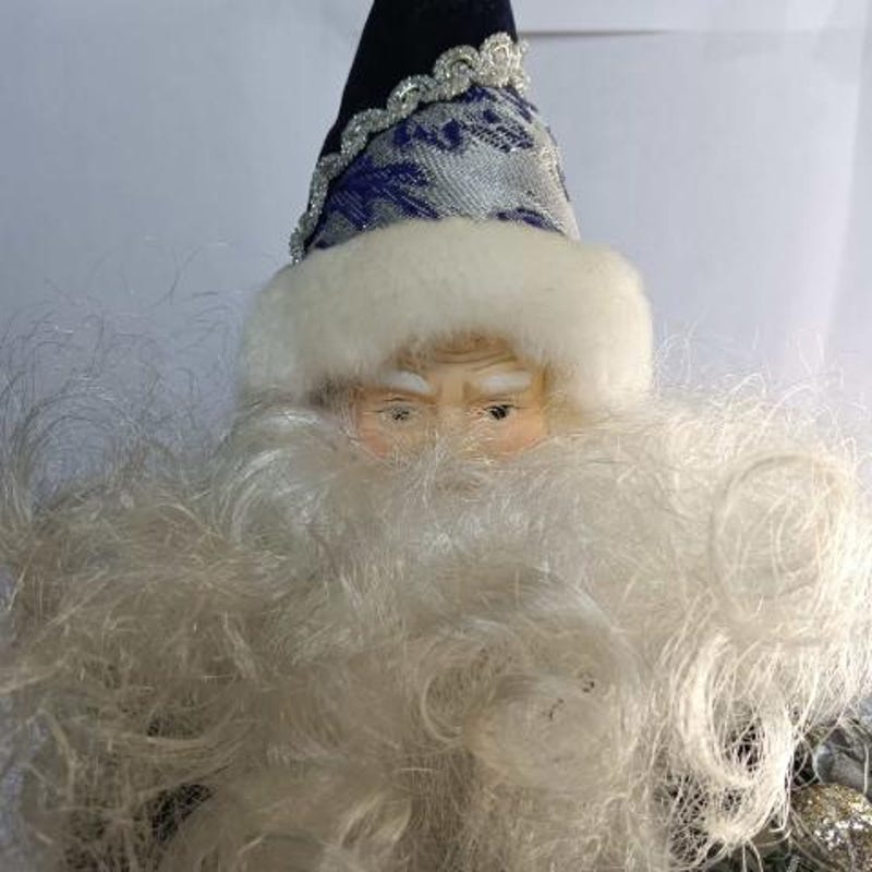 Santa Tree Topper - Etsy