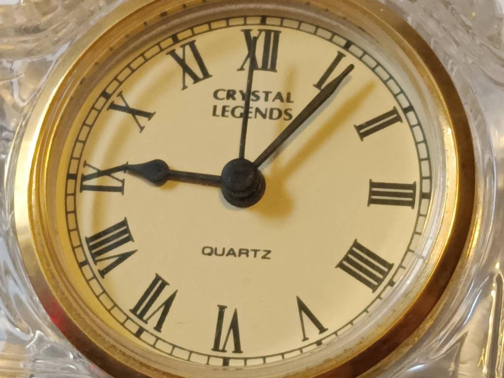 Crystal Legends Quartz Clock by Godinger - Etsy