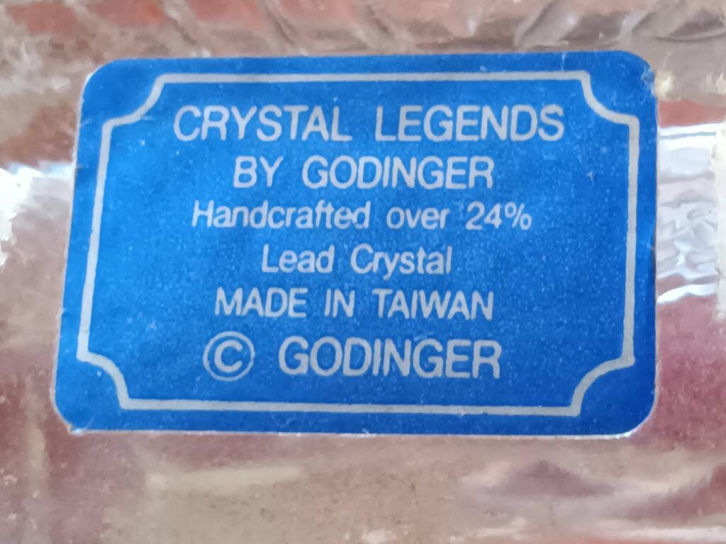 Crystal Legends Quartz Clock by Godinger - Etsy