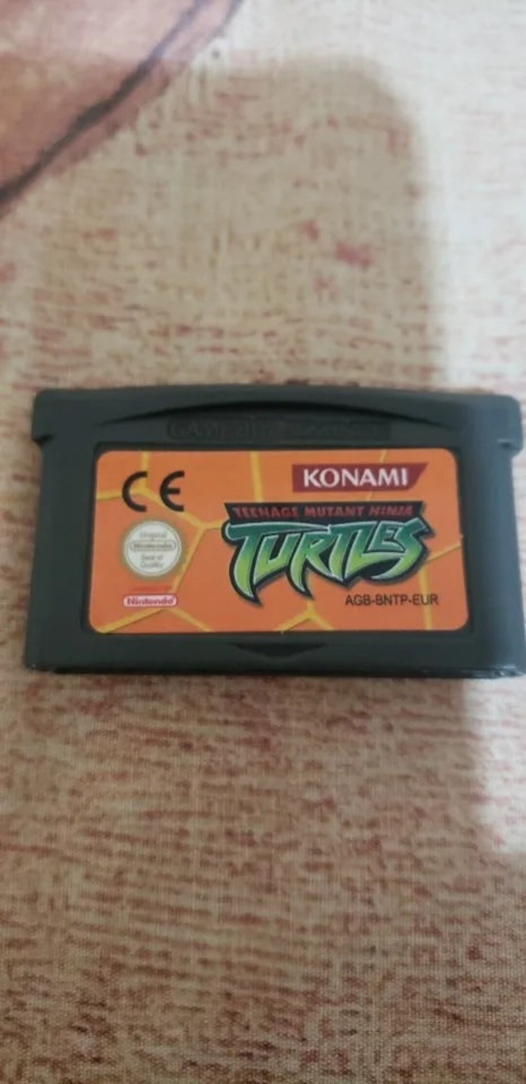 Teenage Mutant Ninja Game Cartridge Nintendo Gameboy Advance TMNT GBA ...