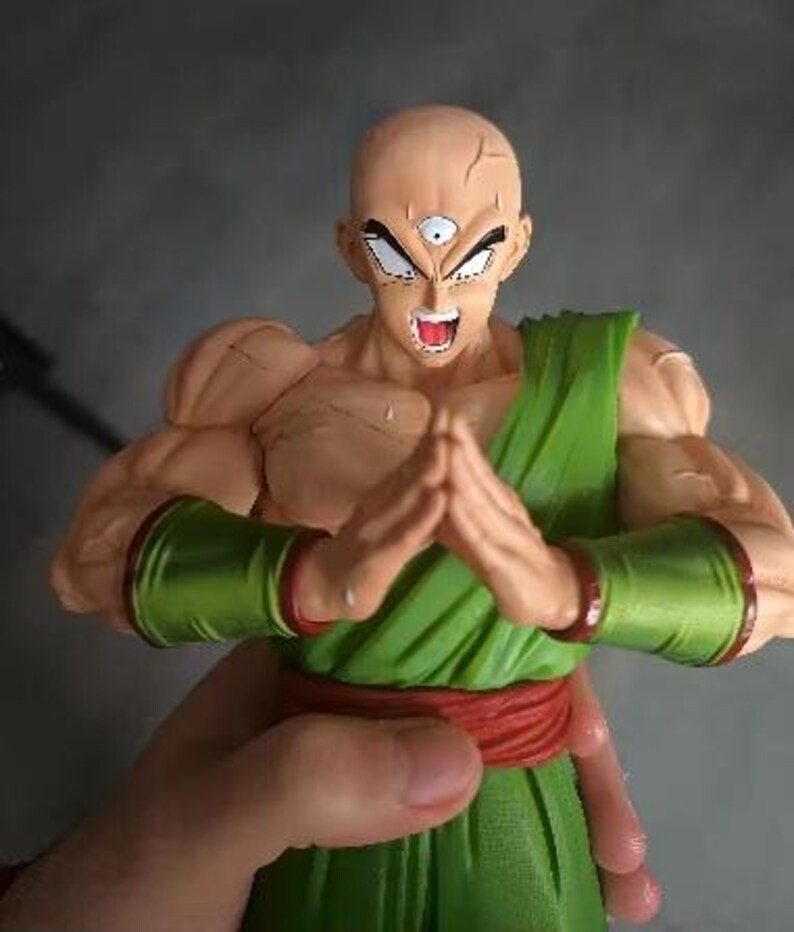 Dragon Ball Z Tien Shinhan Goku Anime PVC Action Figure 11.8 Inches ...