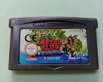 Metal Slug Advance - Gameboy Advance - Replacement Case - No Game - Etsy