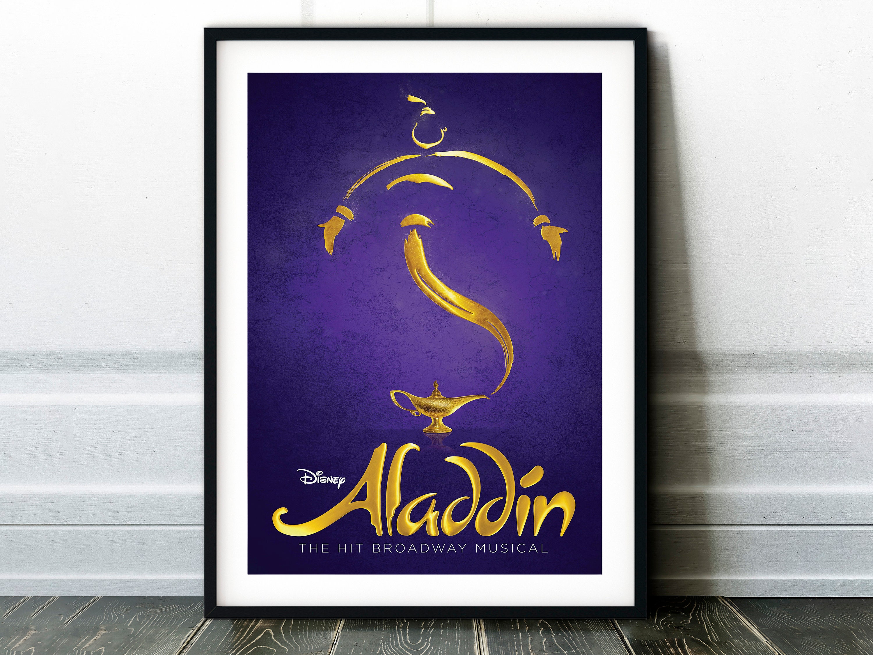 Aladdin Broadway Poster