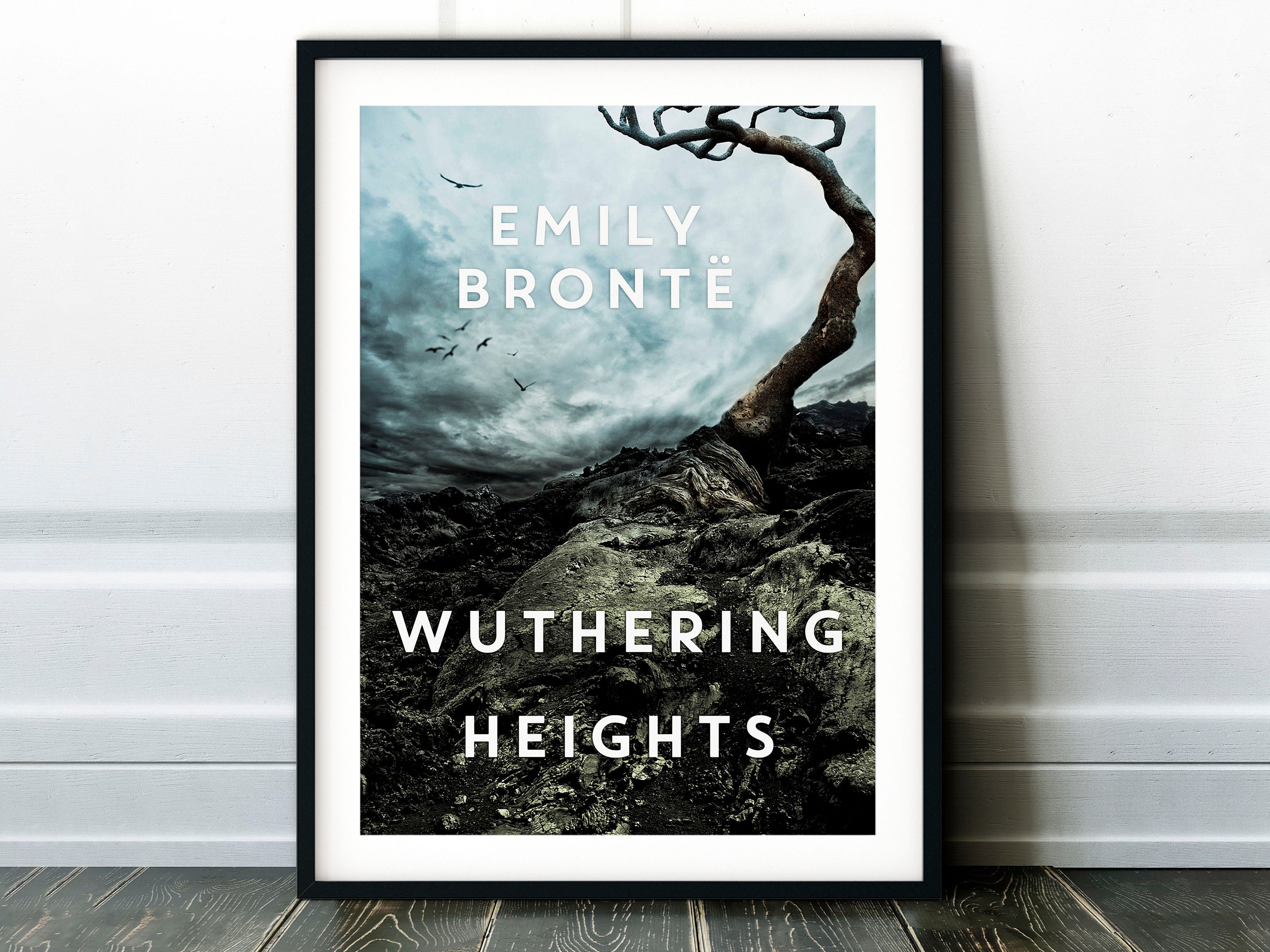 Wuthering Heights Book Cover Poster