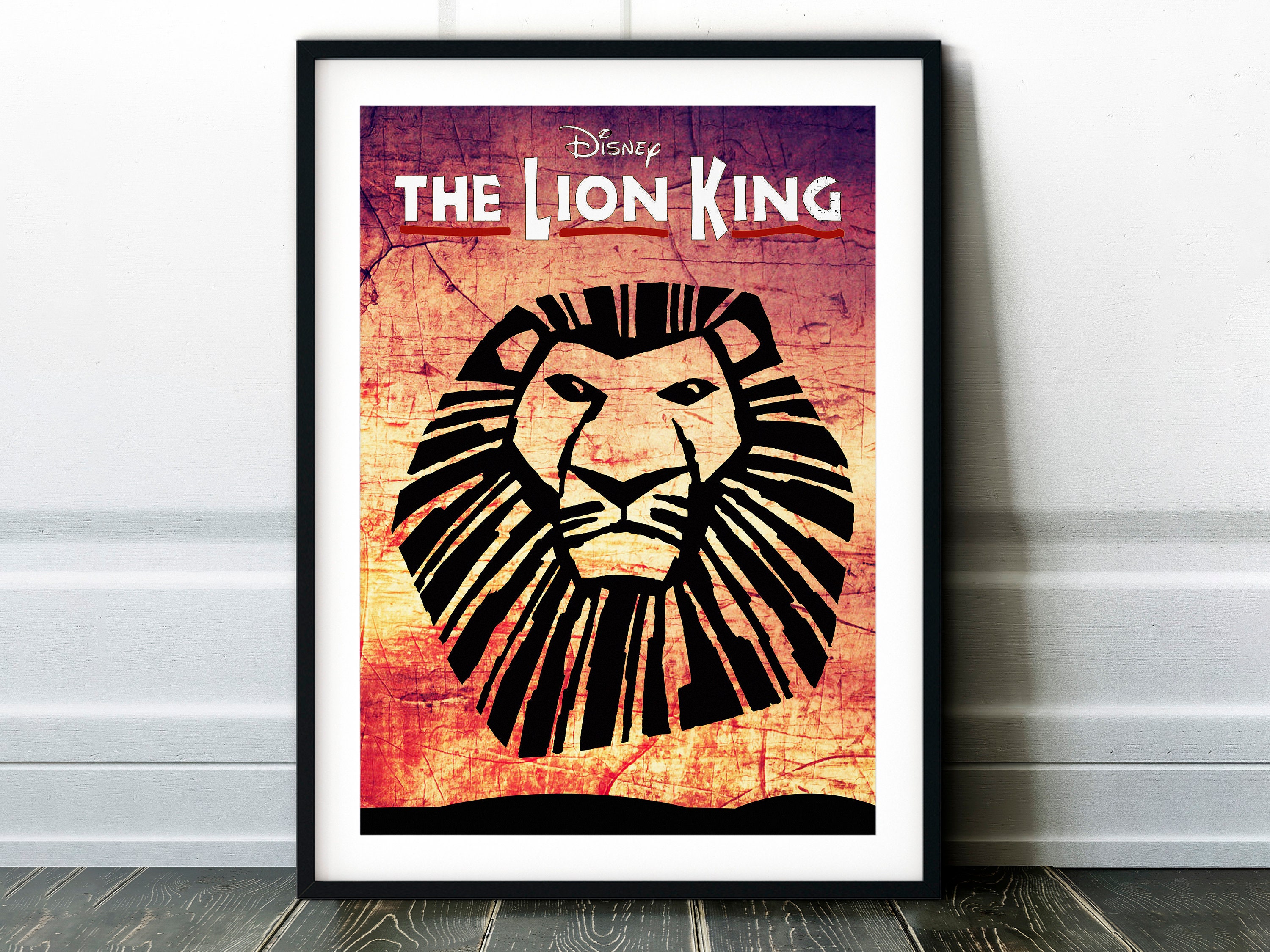 Lion King Broadway Poster