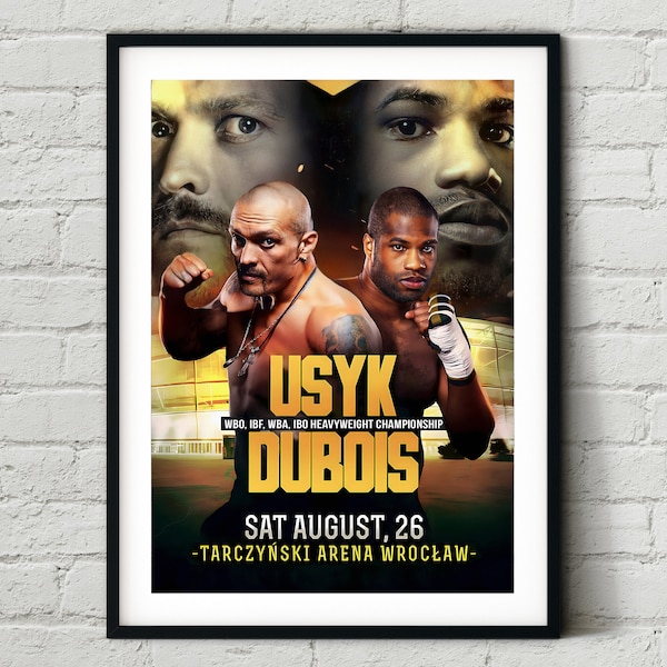 Oleksandr Usyk Poster - Etsy