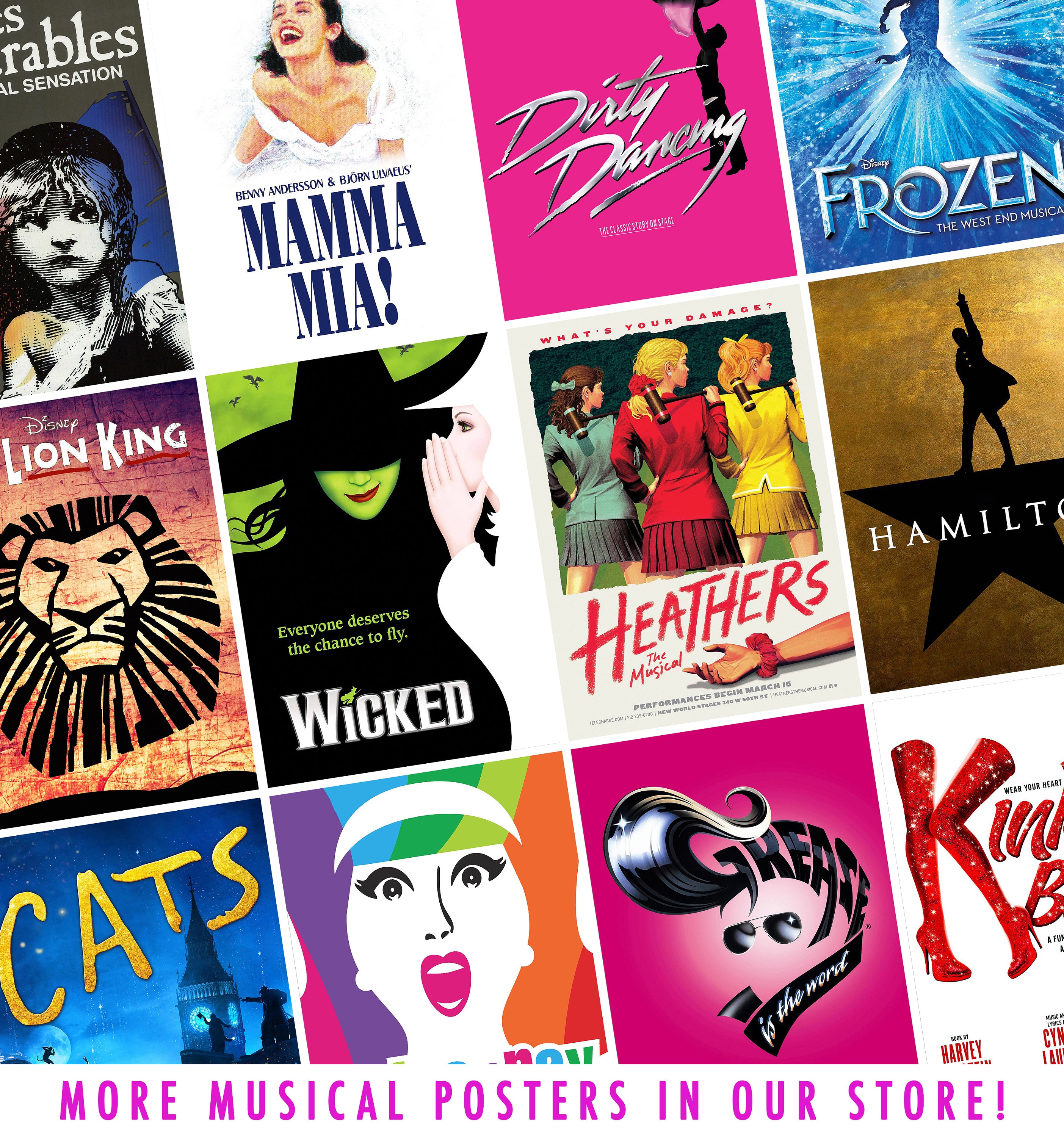 Six the Musical Poster Three Sizes A3 A4 and A5 Wall Art - Etsy Australia