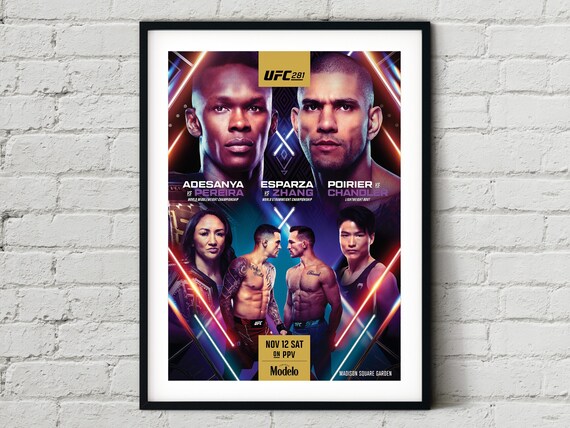 Ufc Poster Size