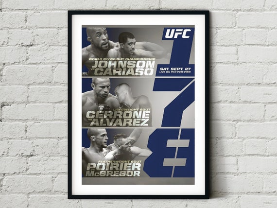 Ufc 178 Poster