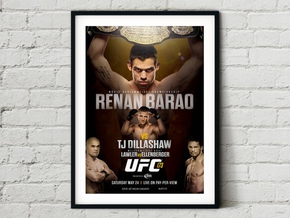 Ufc 173 Poster
