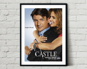 Castle Tv Show Poster - Etsy