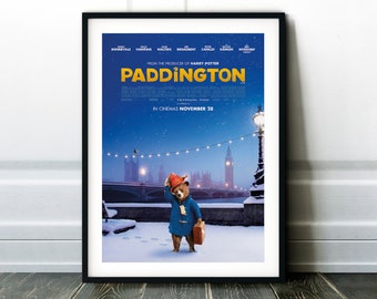 Paddington Bear Poster - Etsy