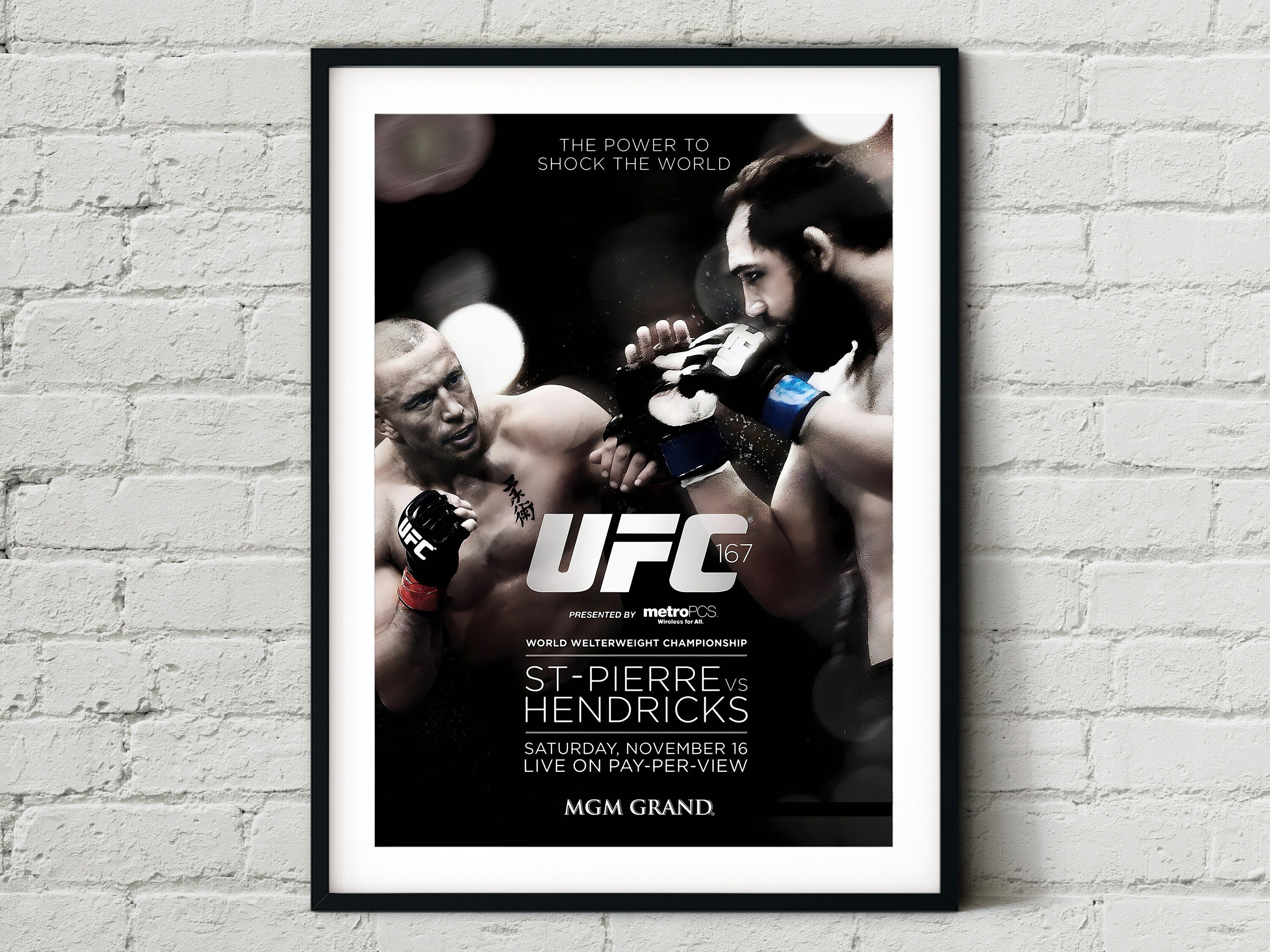 Ufc 167 Poster