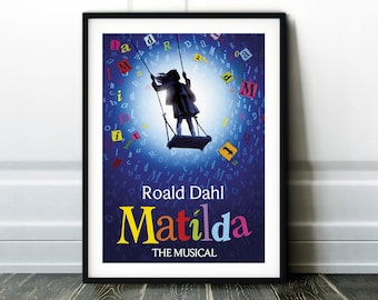 Matilda West End Poster - Etsy Australia