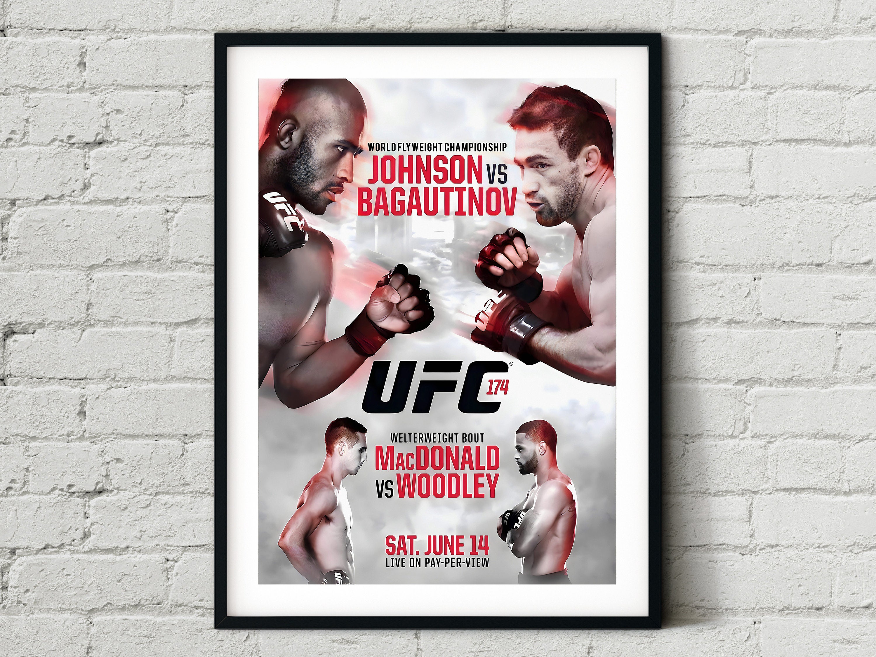 Ufc 174 Poster