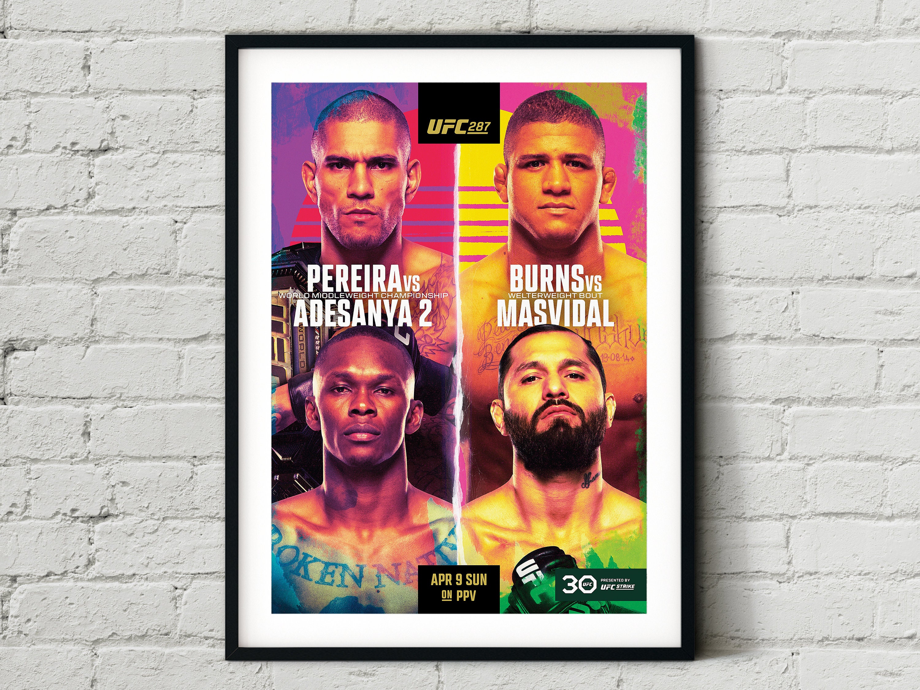 Ufc Poster Size
