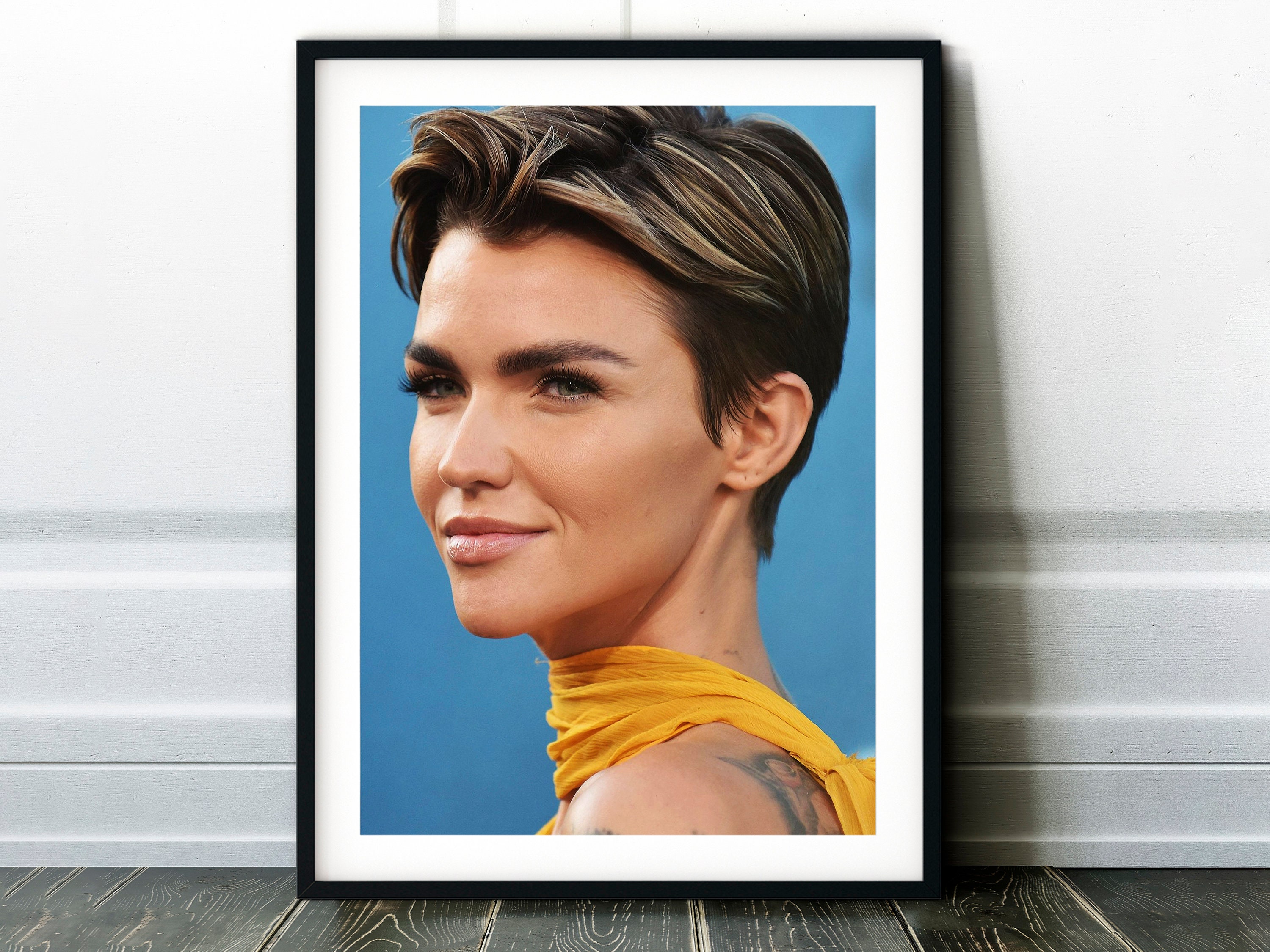 Ruby Rose Actriz Cartel De La Película Tres Tamaños A3 A4 Etsy España