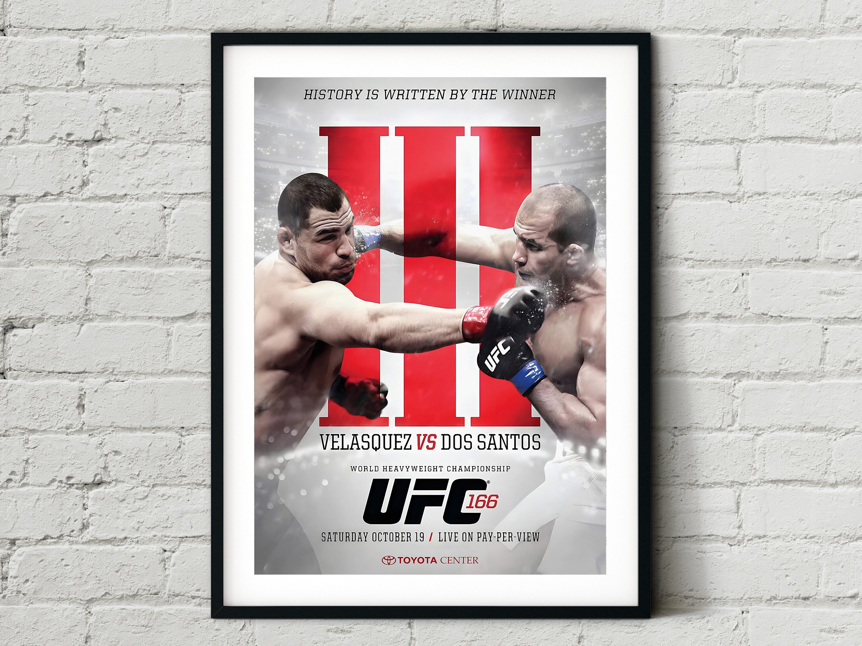 Ufc 166 Poster
