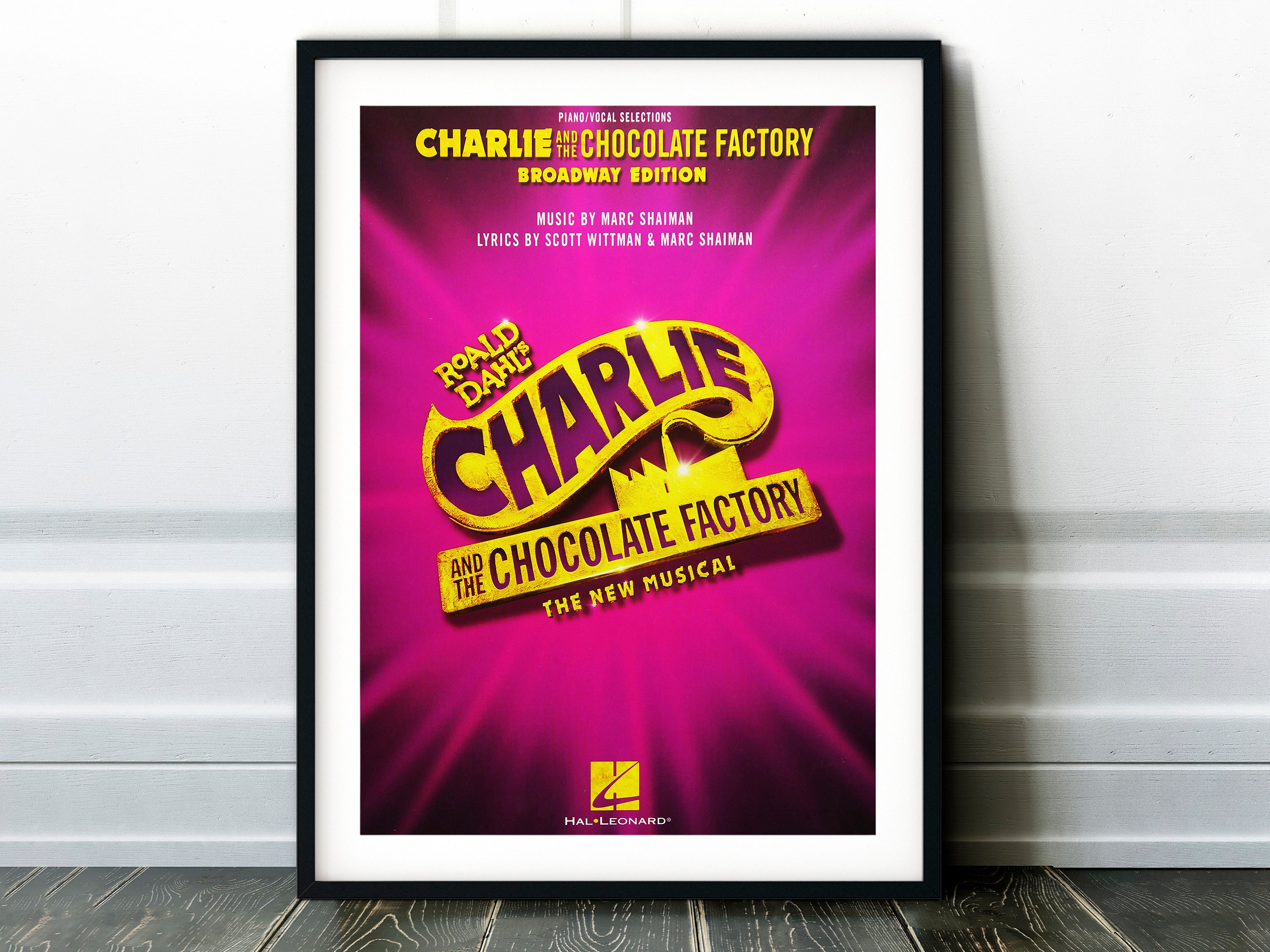Charlie And The Chocolate Factory Play Poster