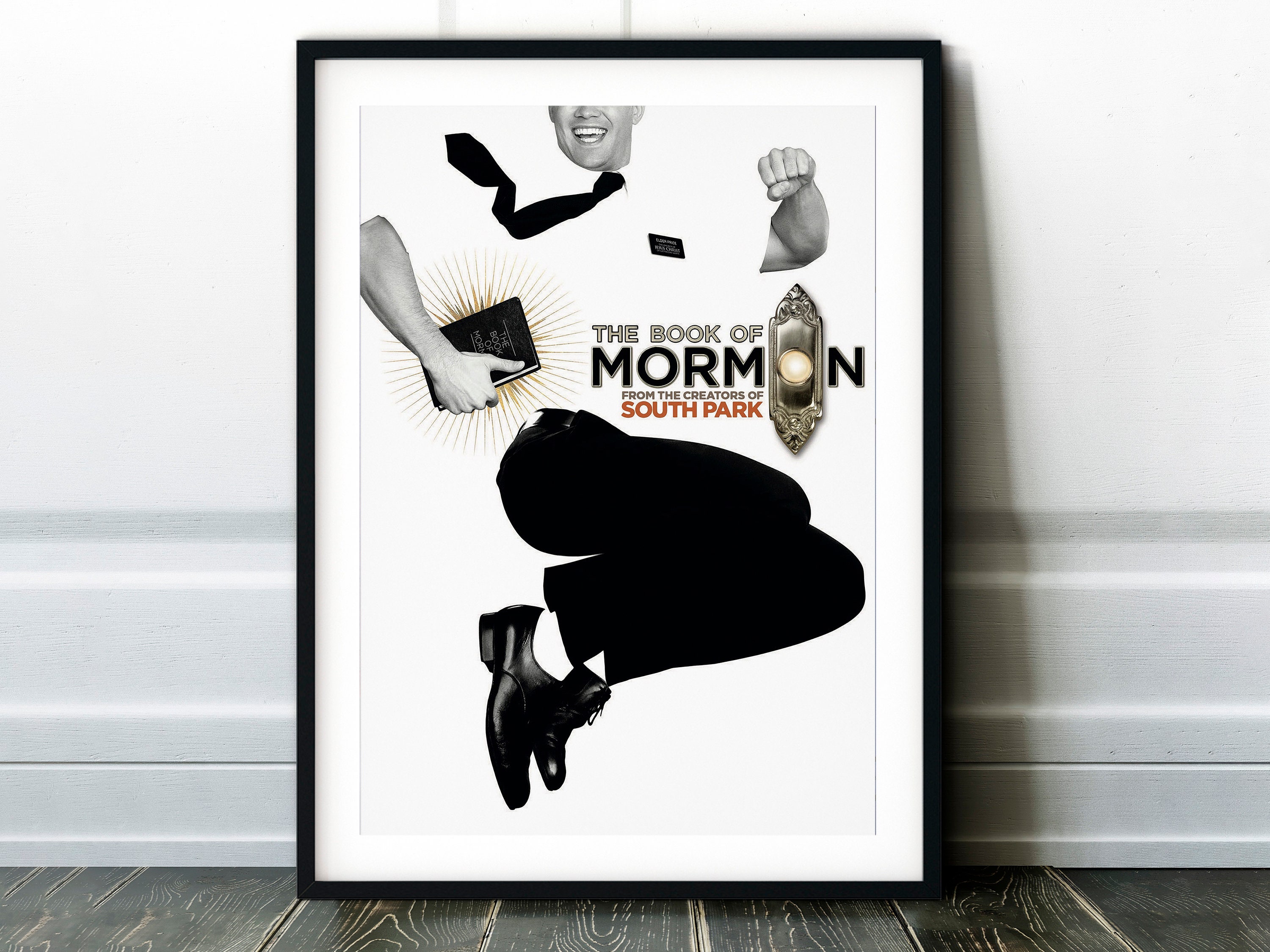 Book Of Mormon Musical Poster