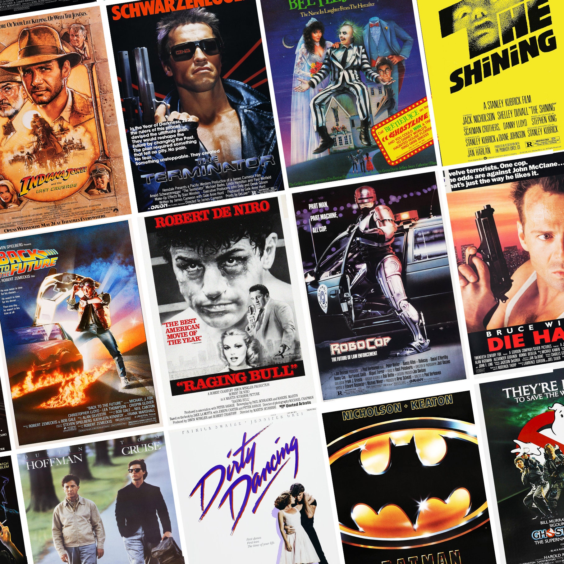 Custom Movie Poster - Choose Your Favourite Movie Film Poster Print ...