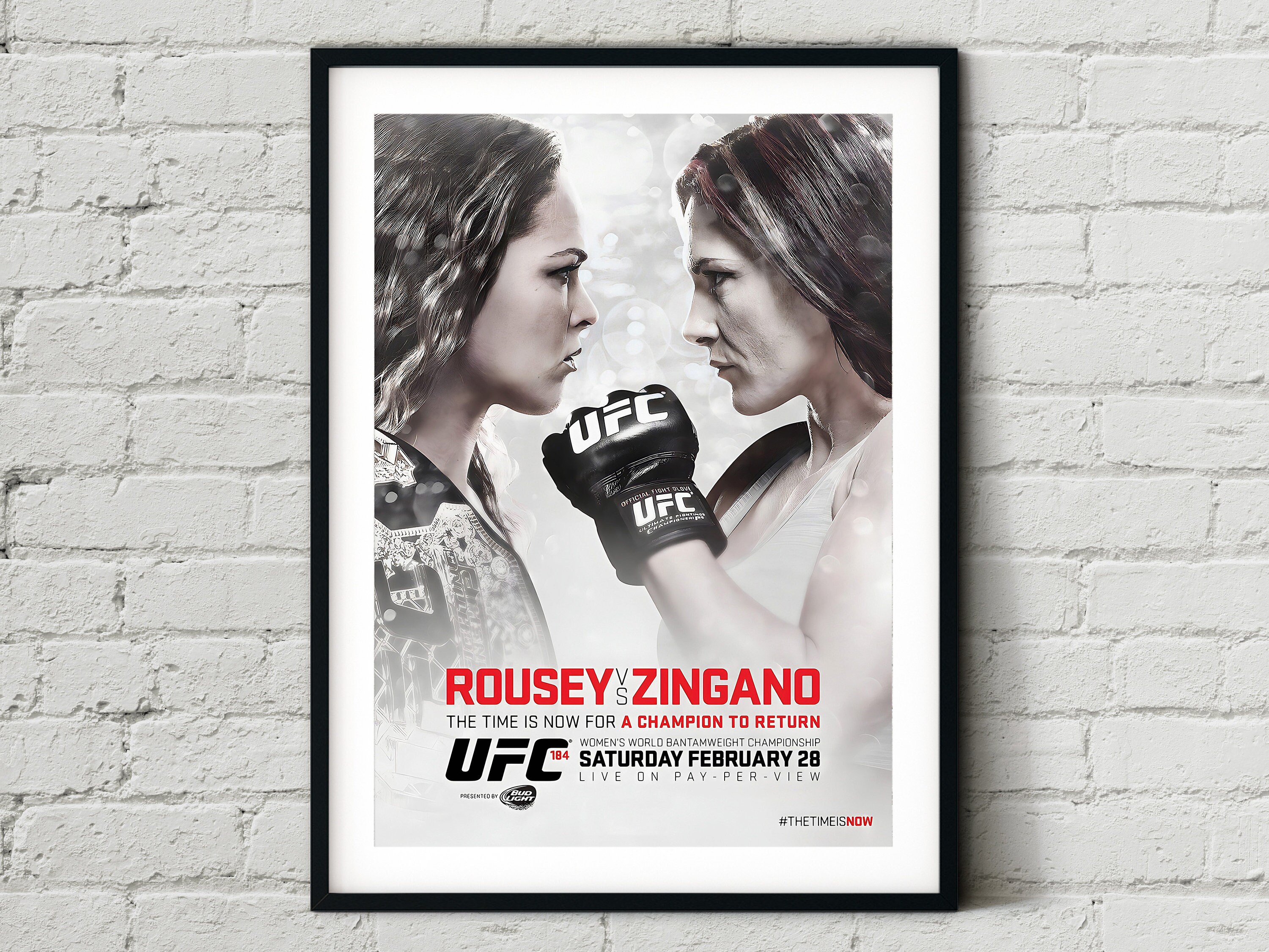 Ronda Rousey Fight Poster