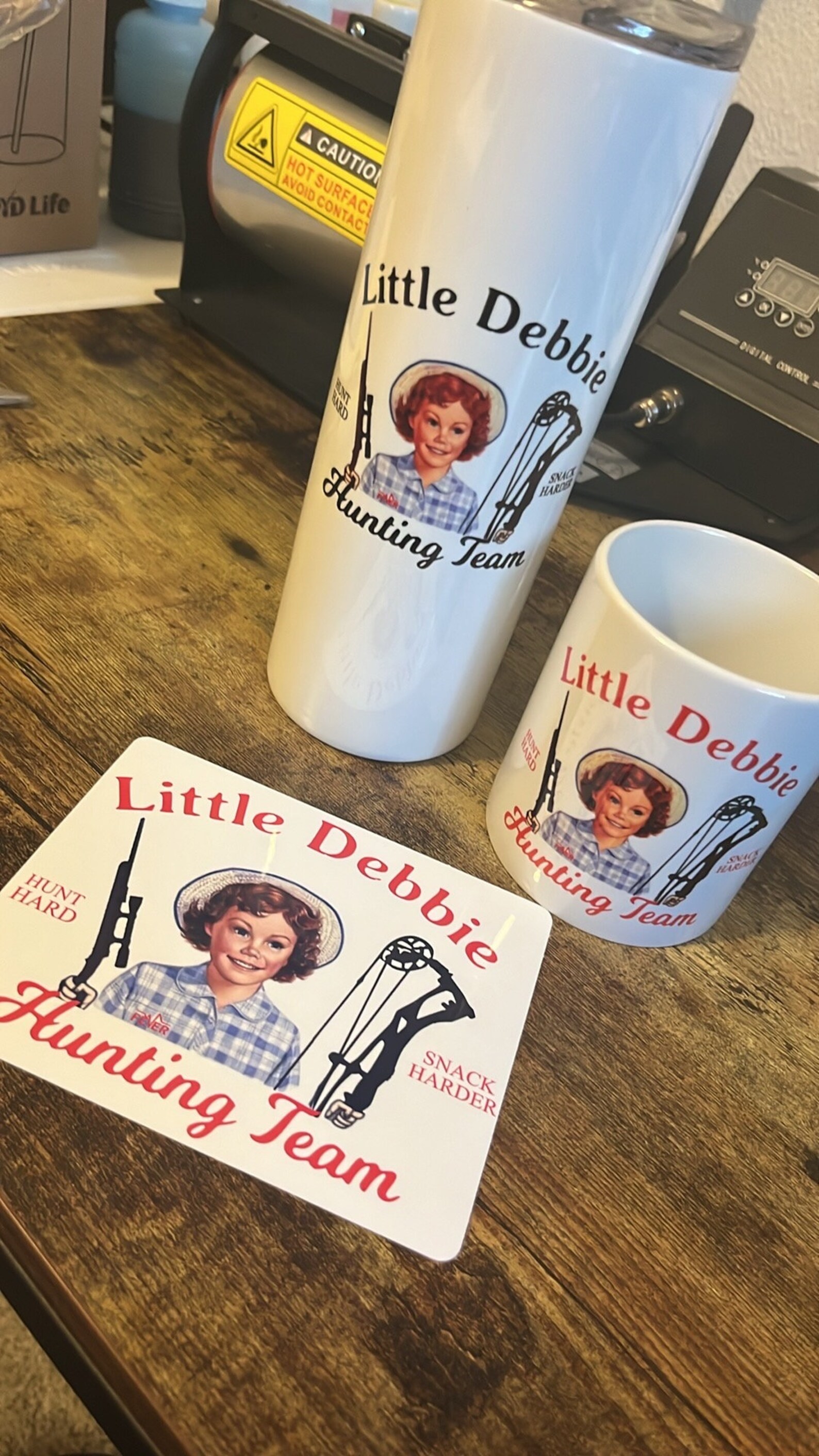 Little Debbie Hunting Team Mug/tumbler/decal - Etsy