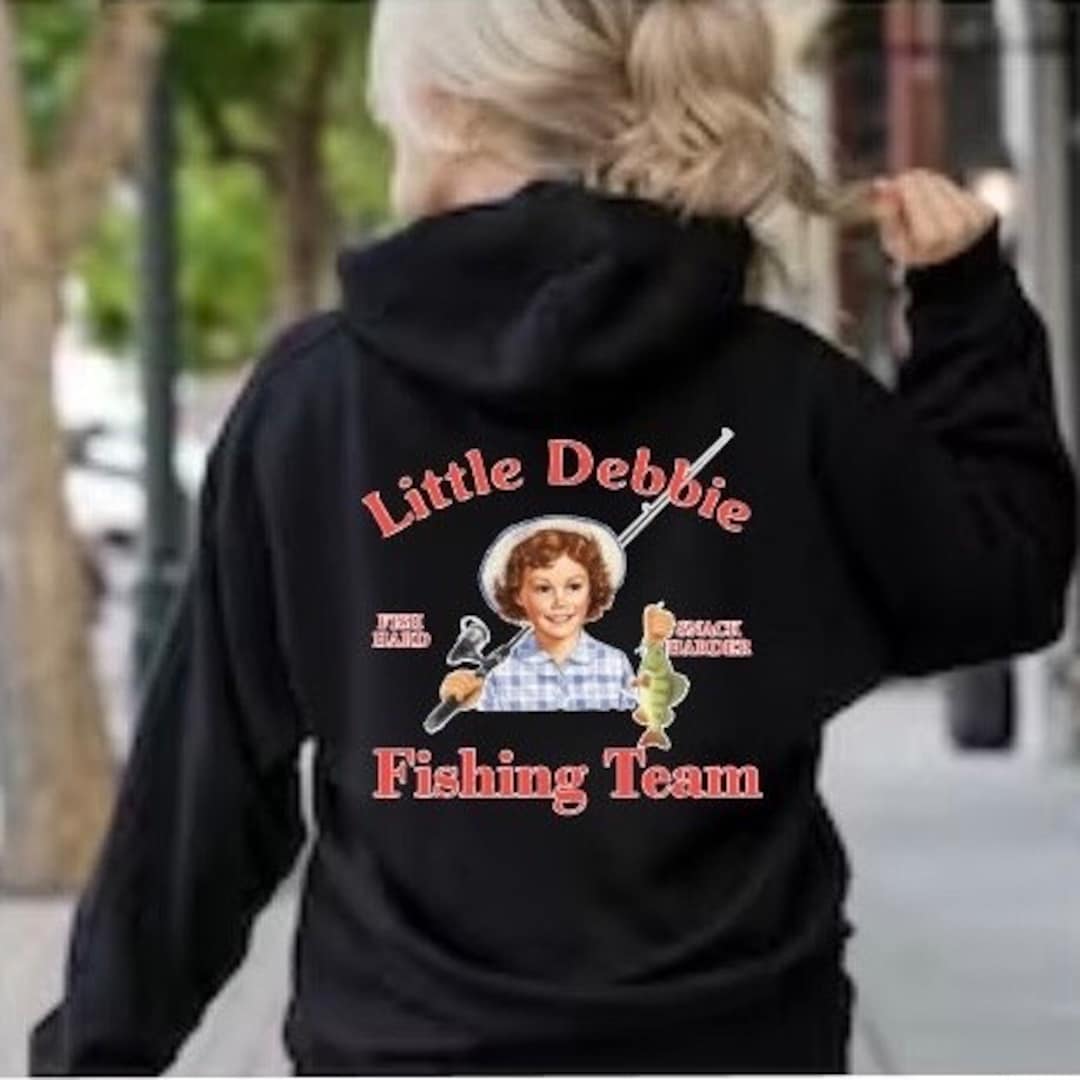 Little Debbie Fishing Team Hoodie: Customizable Colors - Etsy