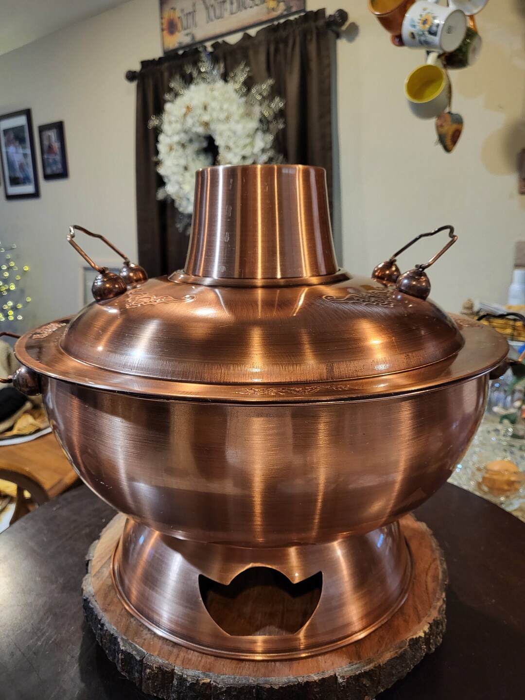 Vintage Chinese Hotpot Serving Pot - Etsy