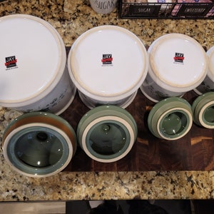 Corelle Ivy 5 Pc Canister Set by Jay Imports - Etsy