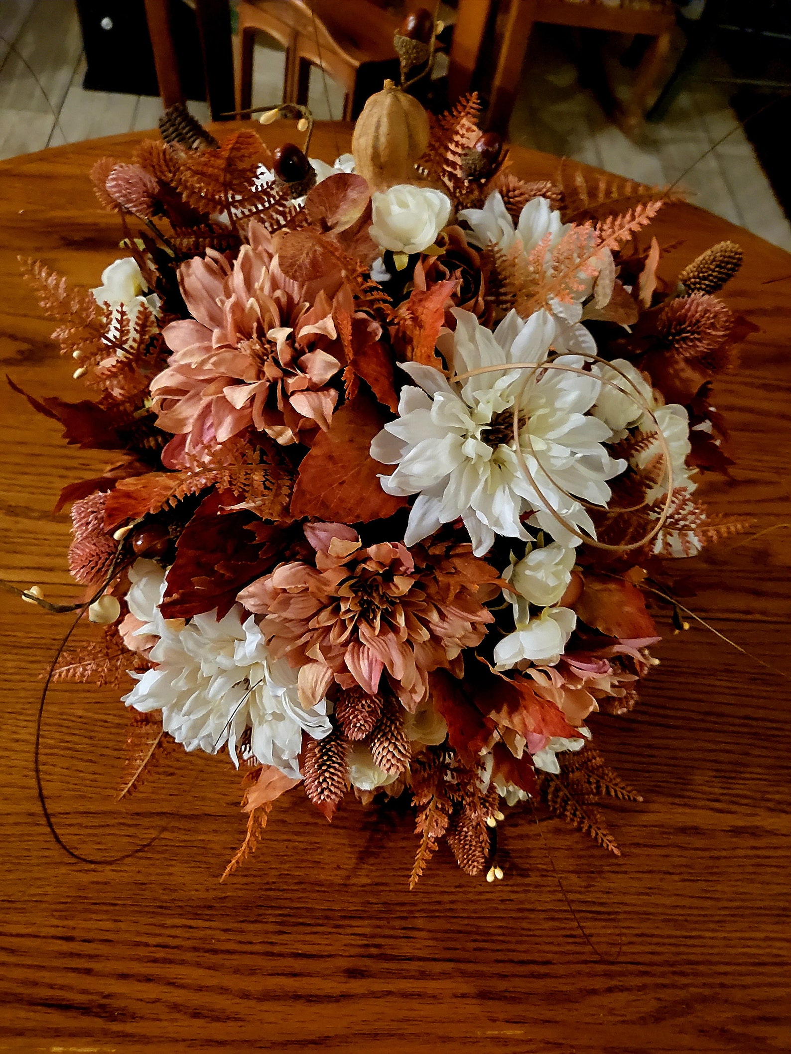 Cornucopia Fall Centerpiece - Etsy