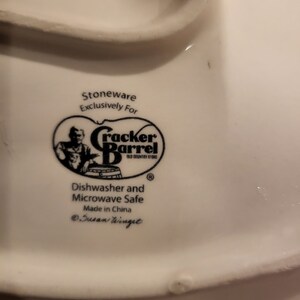 Vintage Cracker Barrel Rooster Sponge Dish & Plate - Etsy