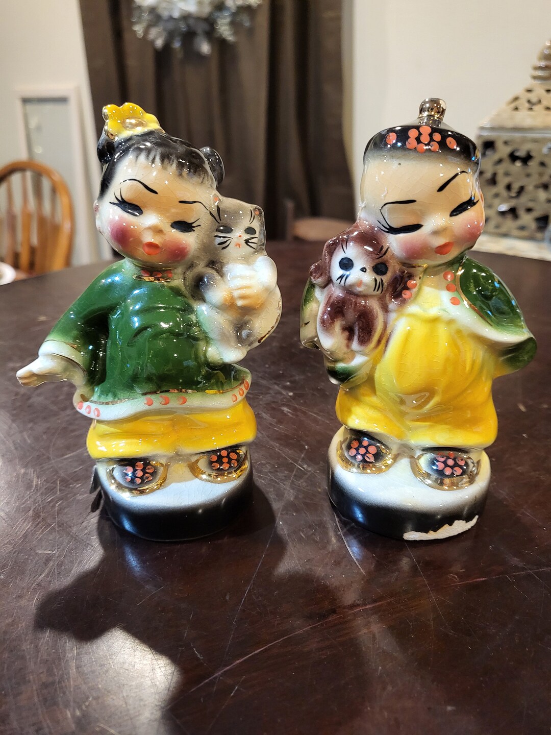 Vintage Josef Wee Ching & Wee Lin Figurines - Etsy